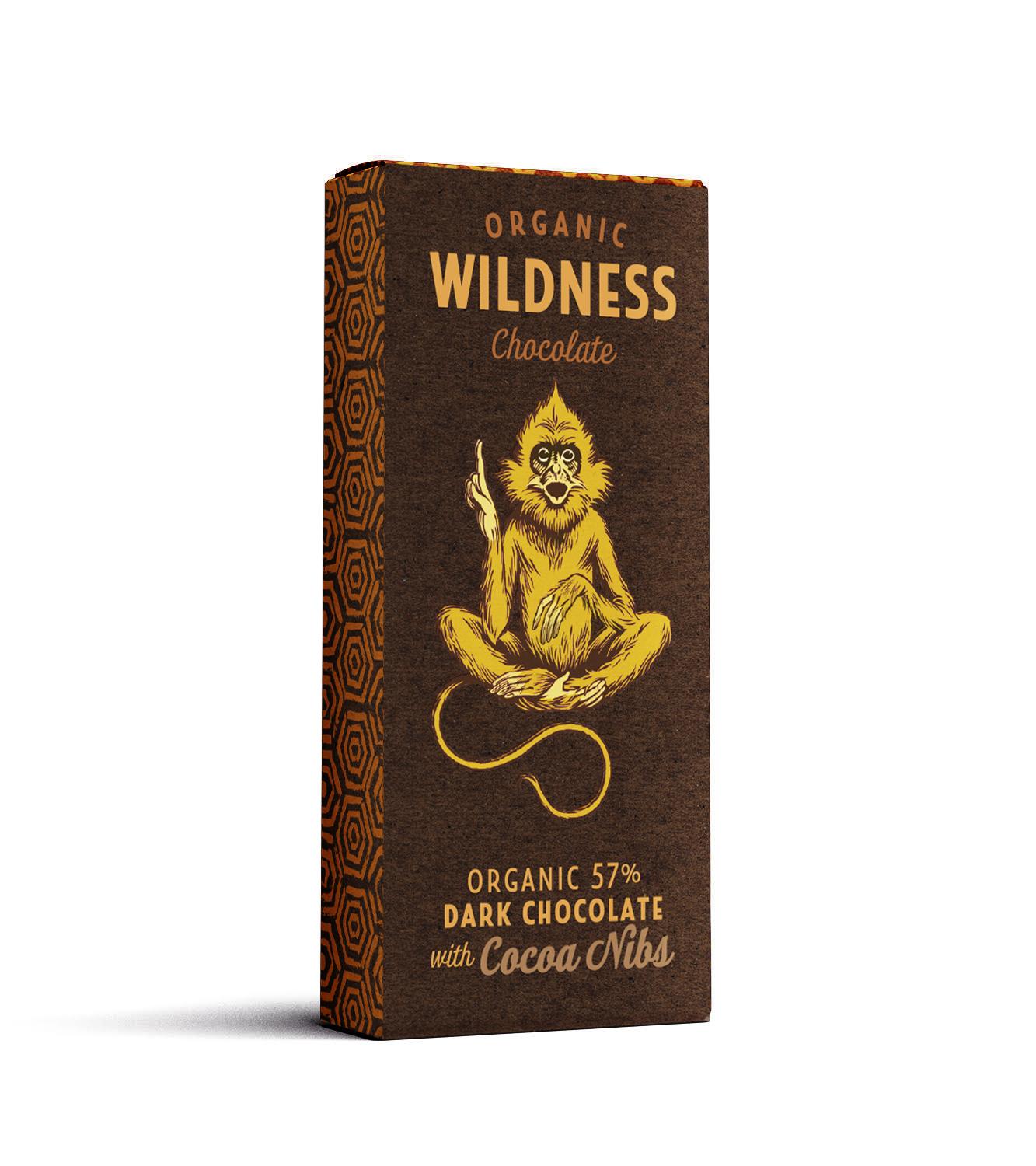 Cocoa Nibs Dark Chocolate – Wildness Organic